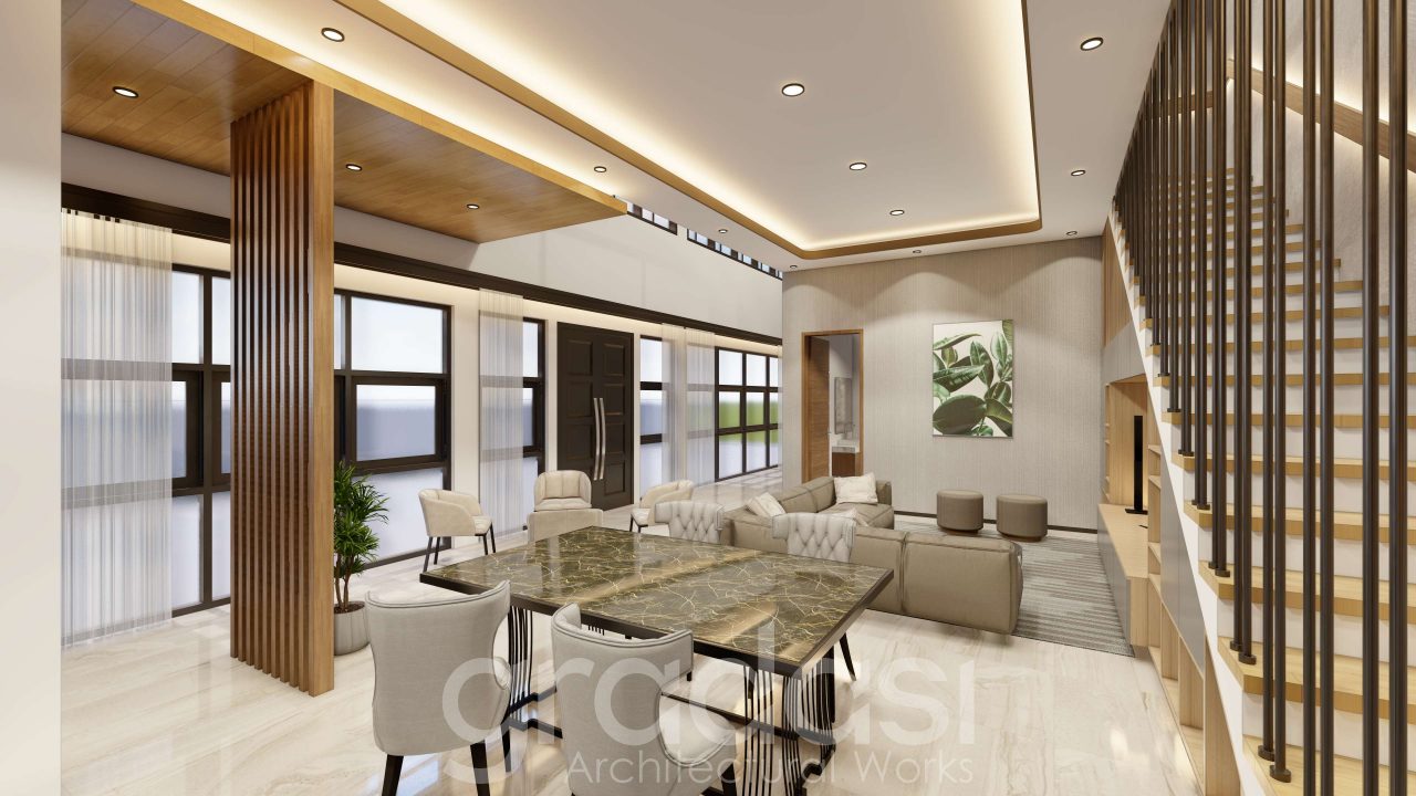 Desain Arsitek Exterior Rumah Bapak Wendi Mojokerto | Gradasi