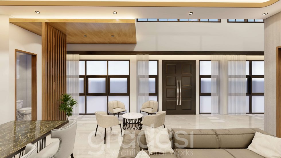 Desain Arsitek Exterior Rumah Bapak Wendi Mojokerto | Gradasi