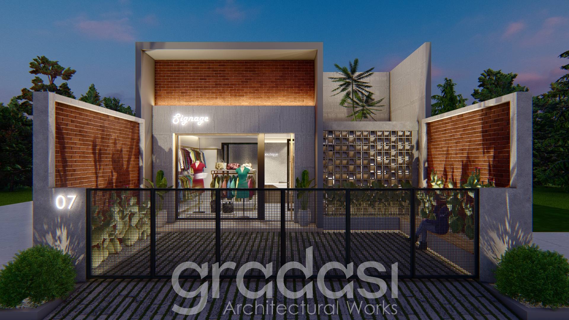 Desain Arsitek Interior Ruang Rapat Kantor BMKG | Gradasi Studio