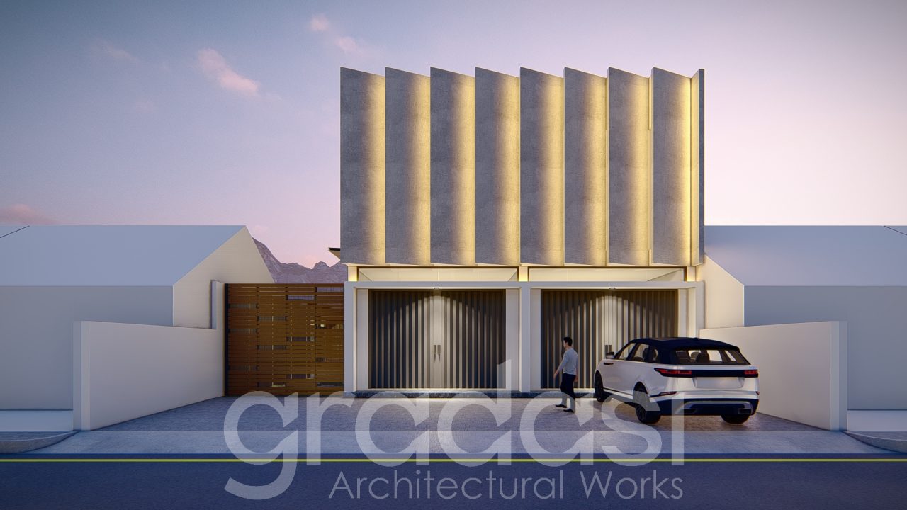 Konsep Desain Exterior Ruko Mas Feris Malang | Gradasi Studio